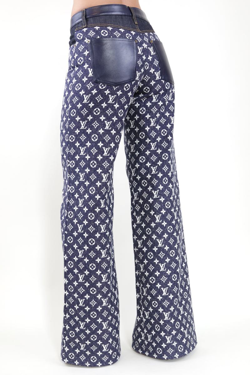 Louis Vuitton Monogram Denim Trousers – my-RTW
